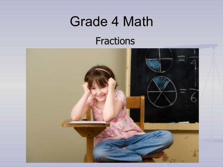 Grade 4 Fractions