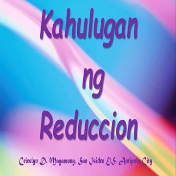 Grade 5 PPT_AP_Q2_W5_KAHULUGAN NG REDUCCION.pptx