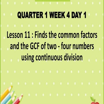 math 5 - GCF and LCM using Continuous Division.pptx