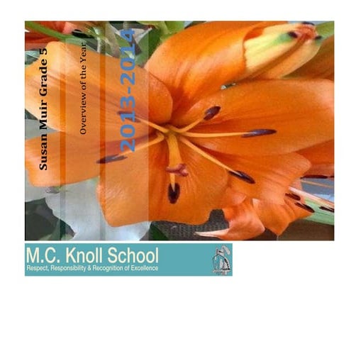 Grade 5 timeline | DOCX
