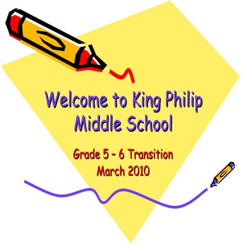 Grade 5 Transition Night sample | PPT