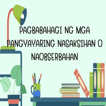 GRADE 5 Week 4 2nd quarter.pptx for cot v | PPTX