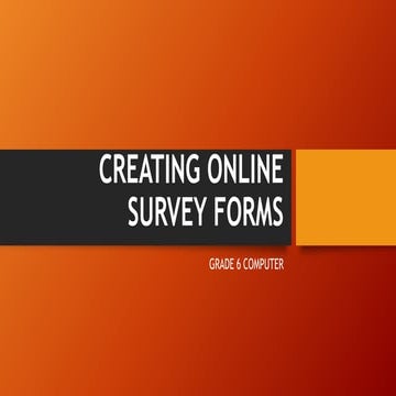 Grade 6 COMPUTER | PPTX