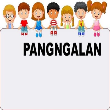 Pangngalan | PPTX