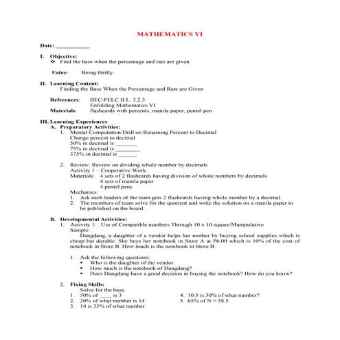 Grade 6 Q4 DLP Mathemathics.doc