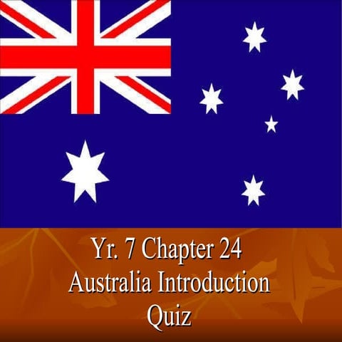 Grade 7 australia demo quiz | PPT