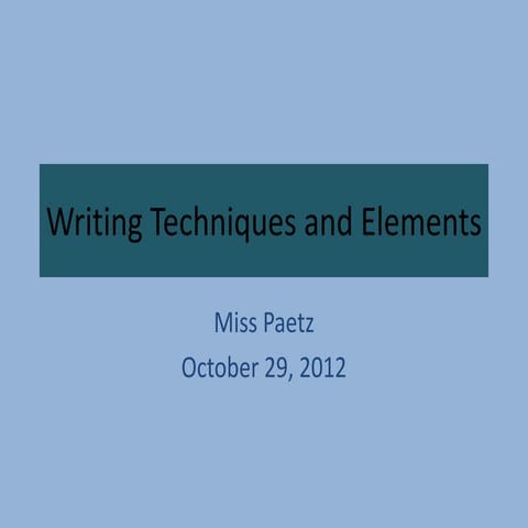 Grade 7 la powerpoint | PPT