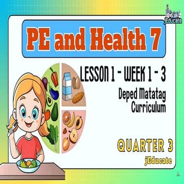 PE and Health Grade 7 Lesson 1 Quarter 3 Day 1.pptx