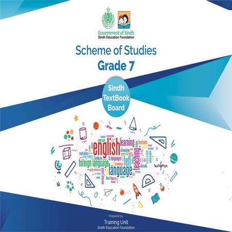 Grade 7 Scheme of Studies.this analysis is very helpful for grade 7 ...