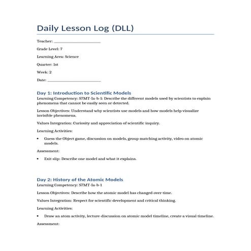 Grade7_Science_Daily Lesson Log_Week2.docx