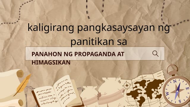 Panahon ng propaganda | PPTX