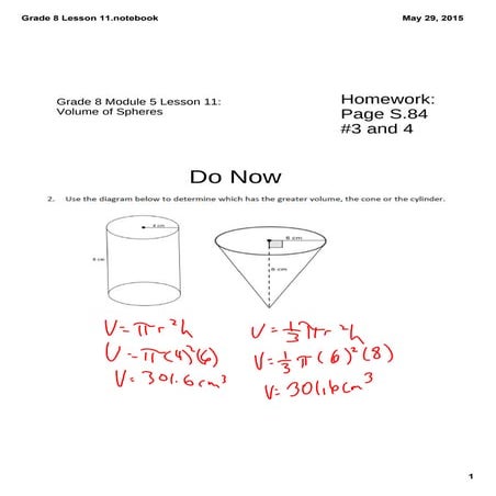 Grade 8 lesson 11 | PDF | Physics | Science