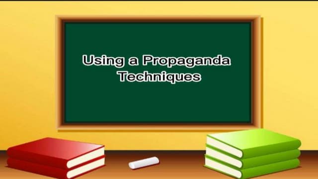 Using Propaganda Techniques.pptx