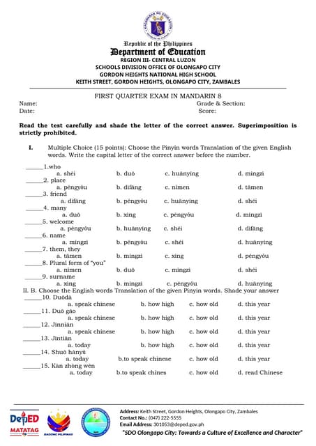 Catch Up Fridays Implementation for grade 6 learners | DOCX