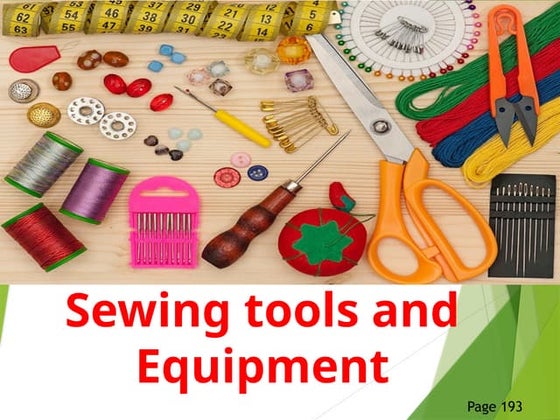 Grade 6 PPT_Q2_W4_tools and materials in sewing.pptx | Needlework ...