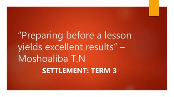 Grade 12 SETTLEMENT GEOGRAPHY | PPT