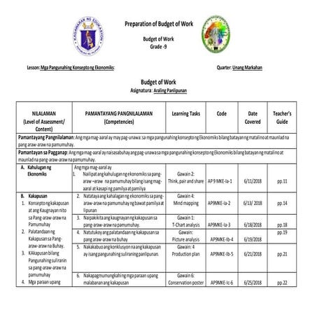 MELCS AP9 deped | PDF
