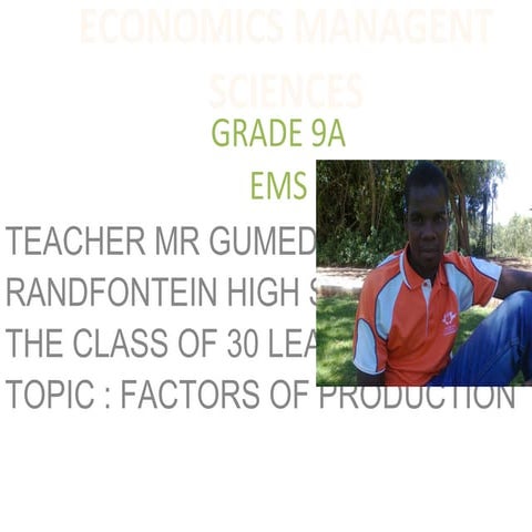 Ch 1 - Scarcity Factors of Production.ppt