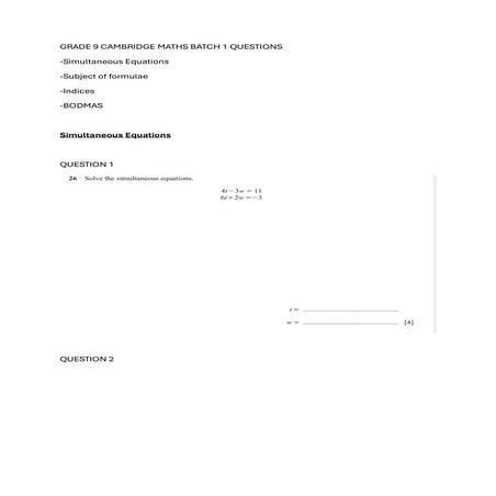 Comprehensive Grade 9 Mathematics Questions on Financial Math ...