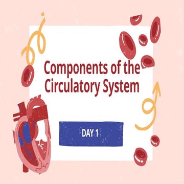 Lesson 1 Circulatory System - Grade 9 | PPTX