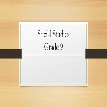 Grade 9 – Social Studies - Weather and Climate 1 - Definition n ...