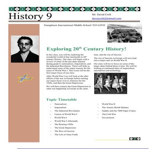 Grade 9 Social Studies Syllabus | DOC