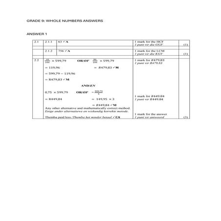GRADE 9 WHOLE NUMBERS AND FINANCE ANSWERS.pdf