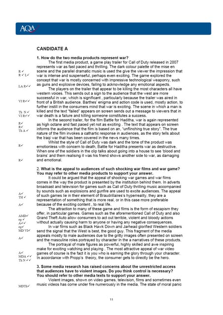 Section a q1 planning sheet | PDF