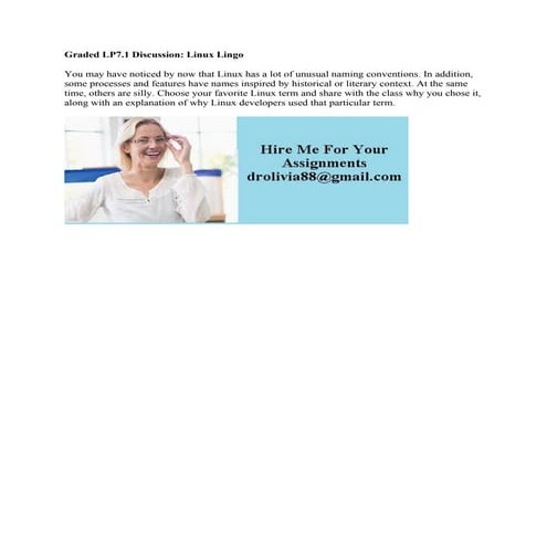 Graded LP7-1 Discussion- Linux Lingo You may have noticed by now that.pdf