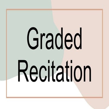 Graded Recitation.pptx