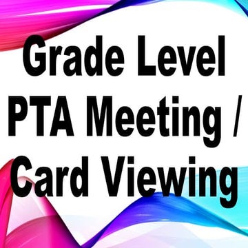 Grade Level PTA Meeting And Election Of Officers - Copy.pptx