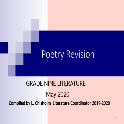 Poetic devices | PPT
