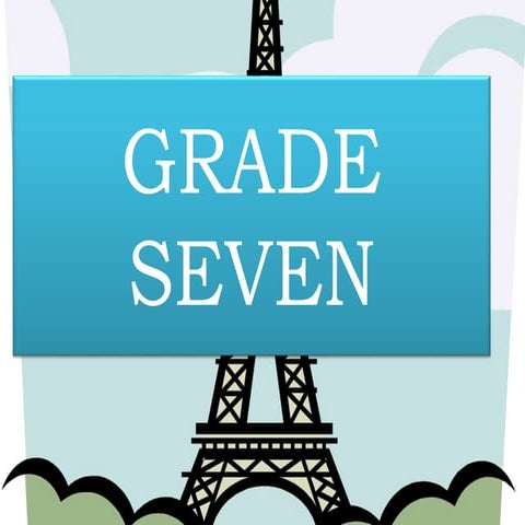 Grade seven 7 | PPTX