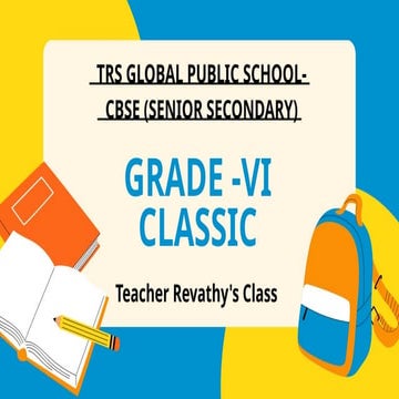 Grade VI CLASSIC classroom rules PPT.pptx