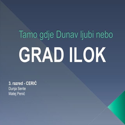 Grad Ilok | PPTX