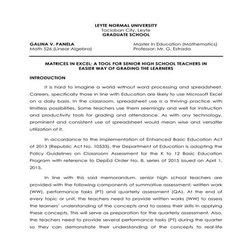 Grading sh-learners | PDF