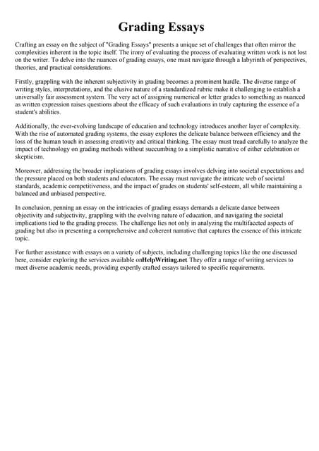 Grading System Essay.pdf