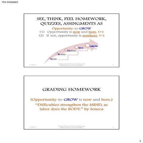 Grading homework/assignment | PDF