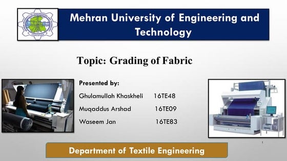 Fabric inspection-system | PPT