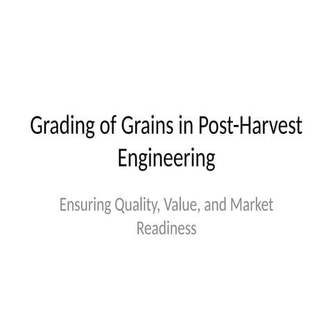 Grading_of_Grains_Post_Harvest_Engineering @&£#-+/:"_*!;?:54_/®™©¢$¥¥√π ...