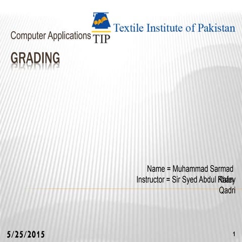 Grading | PPTX | Educational Assessment | Education