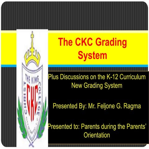 Grading system | PPTX