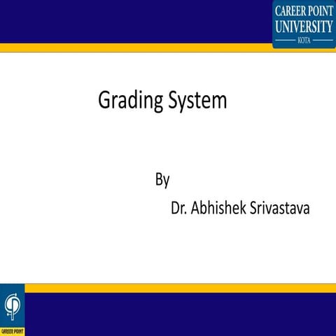 Grading system | PPTX