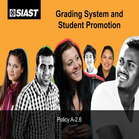 Grading System and Student Promotion | PPTX