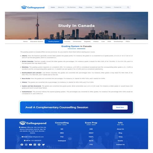 Grading System In Canada - Collegepond.pdf