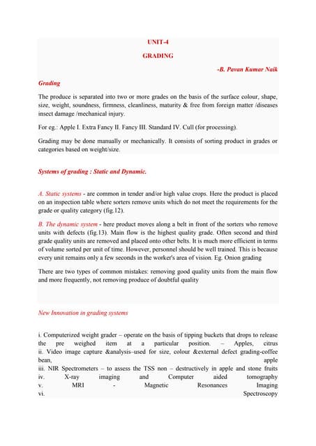 Cleaning, Sorting and Grading Devices.pdf | Agriculture | Industries