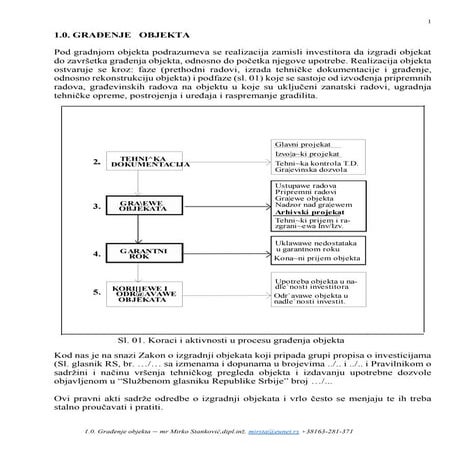 Gradjenje objekta | PDF