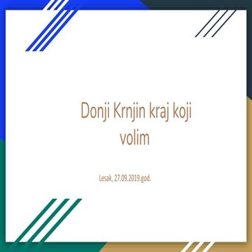 Grad koji volim | PPTX