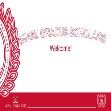 GradU8 - Miami Orientation 2021 | PPTX