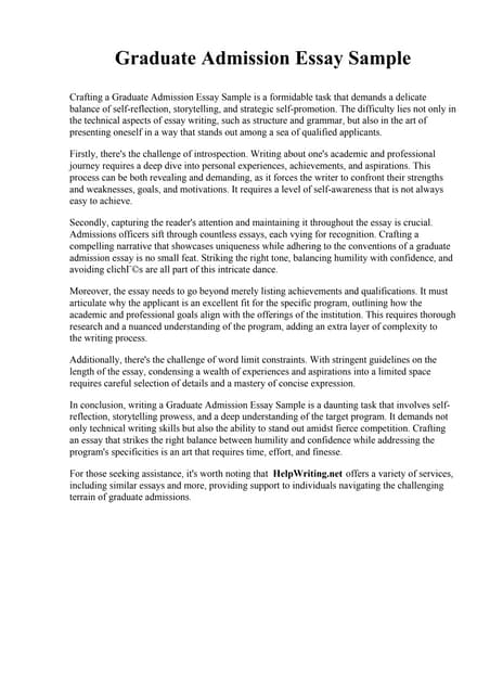 College Entrance Essay Sample.pdf